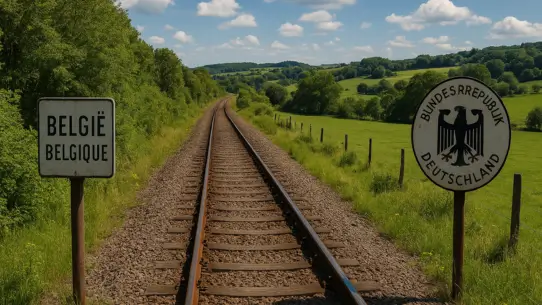 Vennbahn Railway Border Enclave History Unveiled - World Vision Map ...